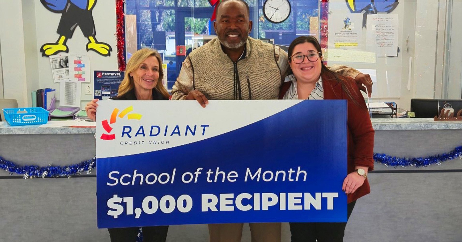 Howard Bishop Middle is our December School of the Month